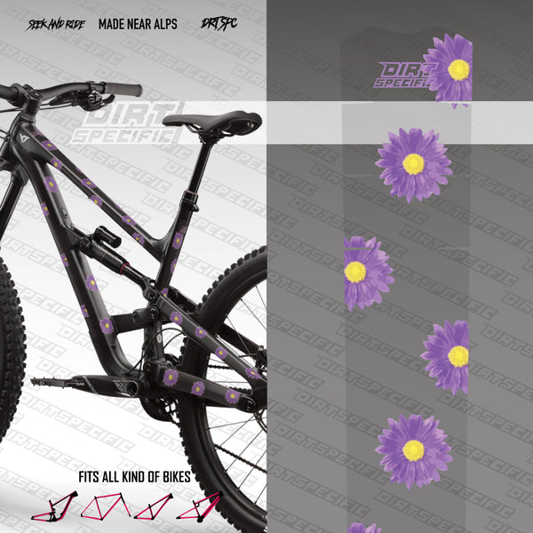 Violet - Bike Frame wrap MK2 – DIRTSPECIFIC Bike frame protection