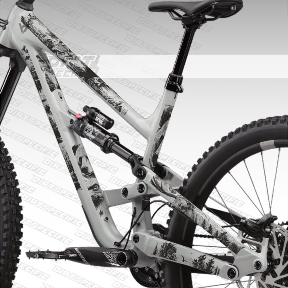 GRAPHICS Series decals – DIRTSPECIFIC Bike frame protection