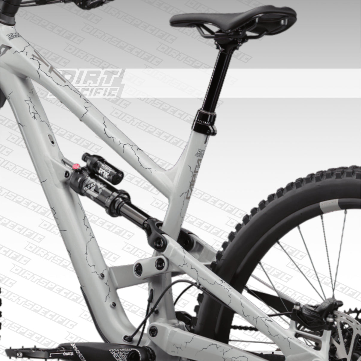 Kintsugi - Bike Frame wrap MK2 - (Custom Color Options🎨 ...